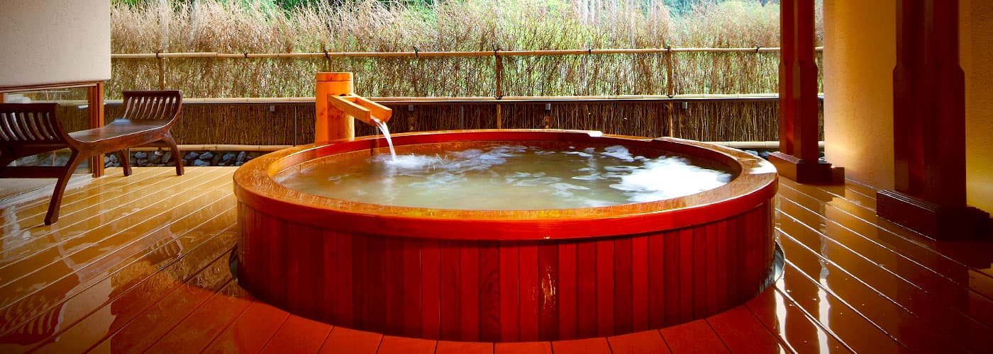 Private onsen spa | Nishimuraya Hotel Shogetsutei - Kinosaki Onsen, JAPAN